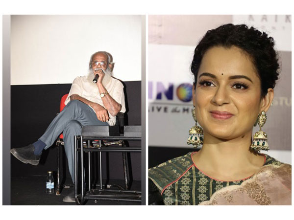Kangana Ranaut reveals legendary writer Vijayendra Prasad became ... Kangana Ranaut reveals legendary writer Vijayendra Prasad became ...