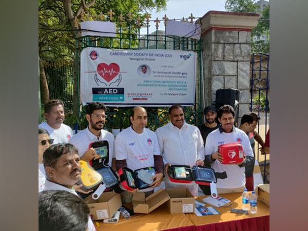 Empowering Hyderabad Joggers: Arrhythmia Awareness and AED Donation Drive by CSI Telangana and ...