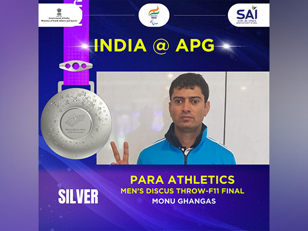 Para Asian Games: Monu Ghanghas secures silver in men's discus throw ...