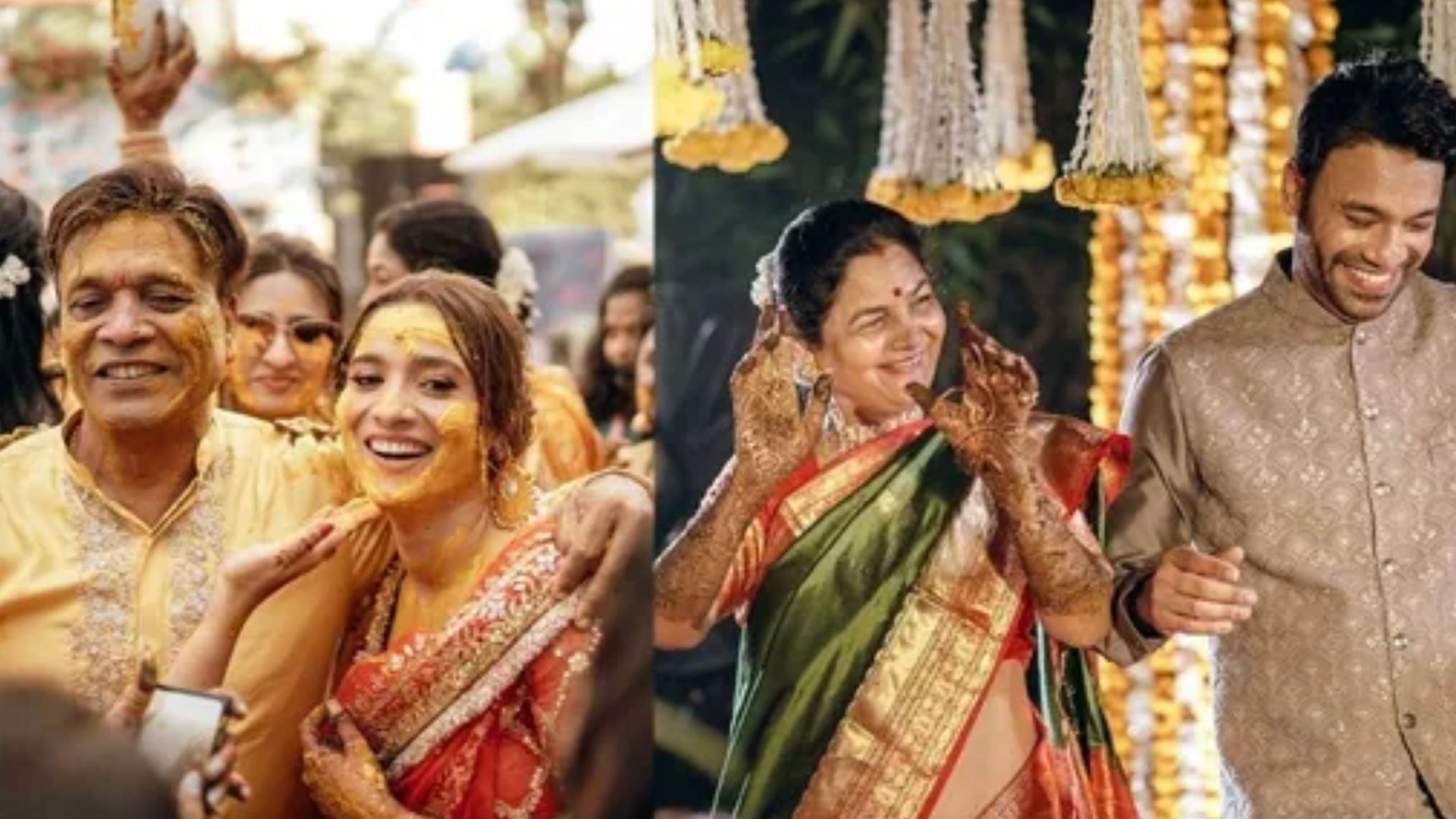 Ankita Lokhande's Hubby Vicky Jain Shares Glimpses Of Their Haldi Ceremony On Social Media